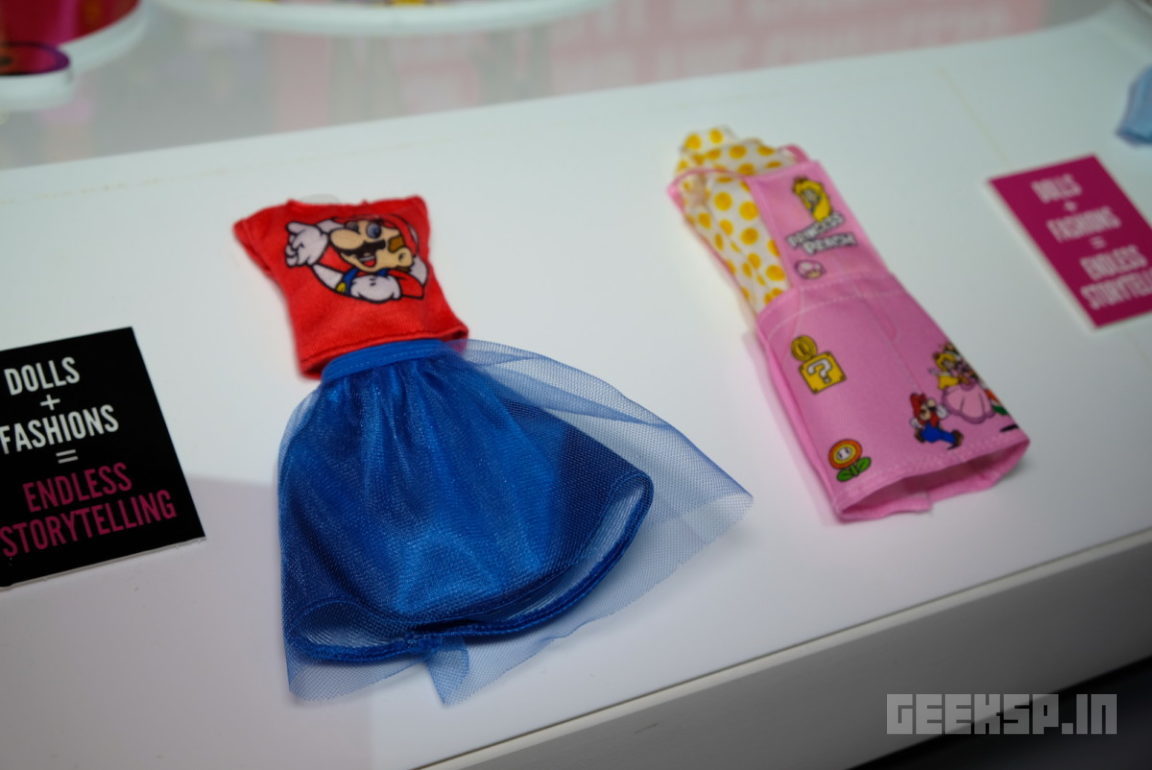 Barbie's latest outfits are covered in Super Mario, Hello Kitty, and ...