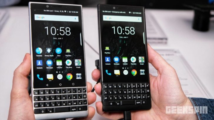 BlackBerry Key2 first impressions and unboxing - GEEKSPIN