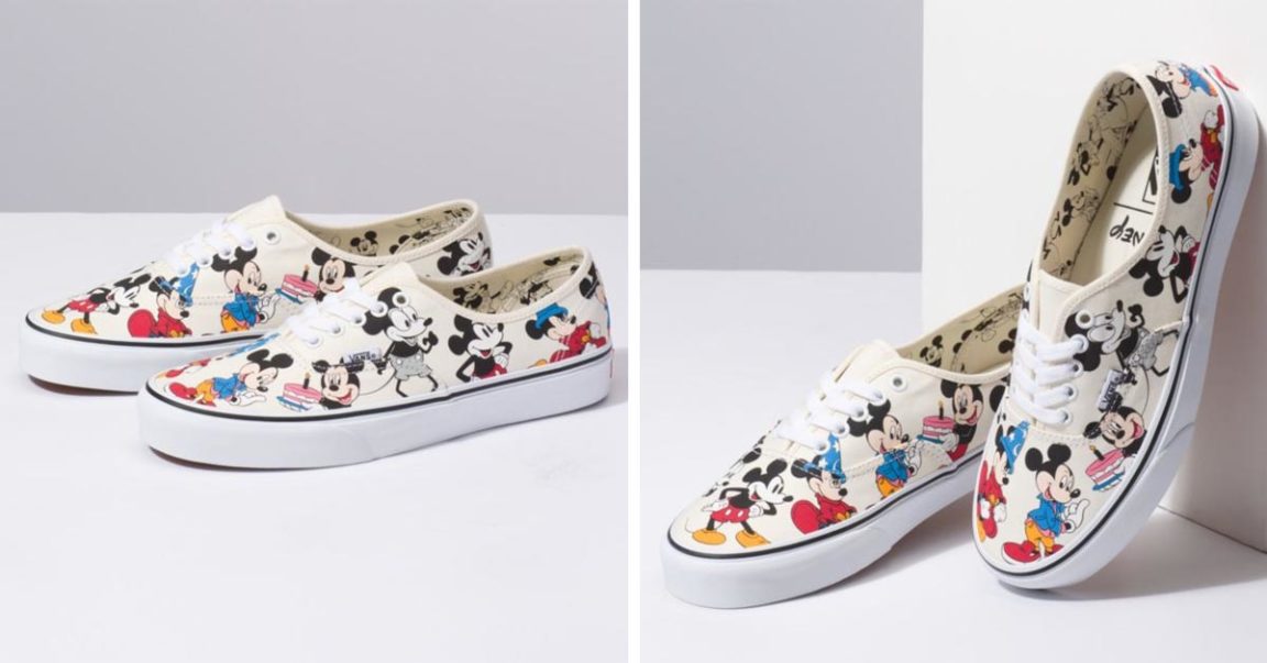 Disney x Vans collection proves that Mickey Mouse is still super hip at 90