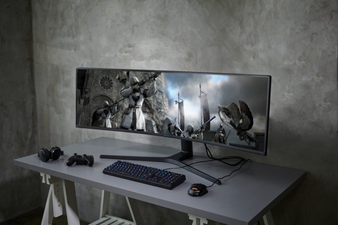 Samsung's new QHD and 4K monitors are droolworthy and space-saving ...