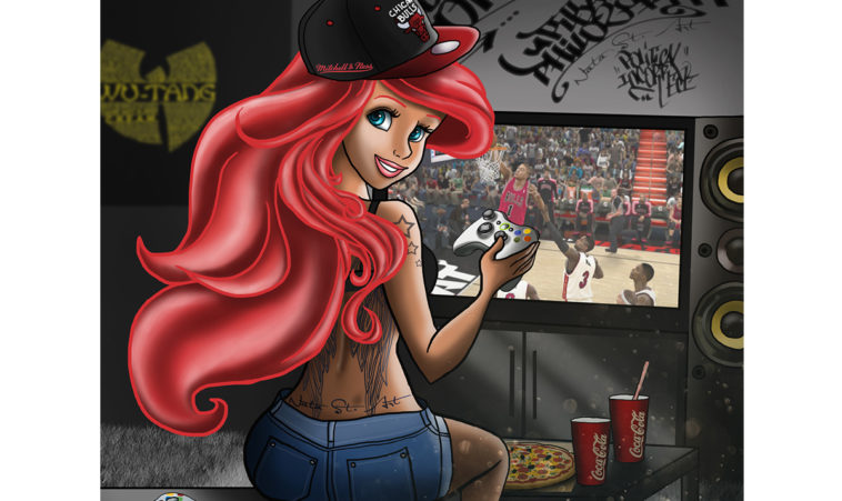 Disney Princesses gone wild in modern times - GEEKSPIN