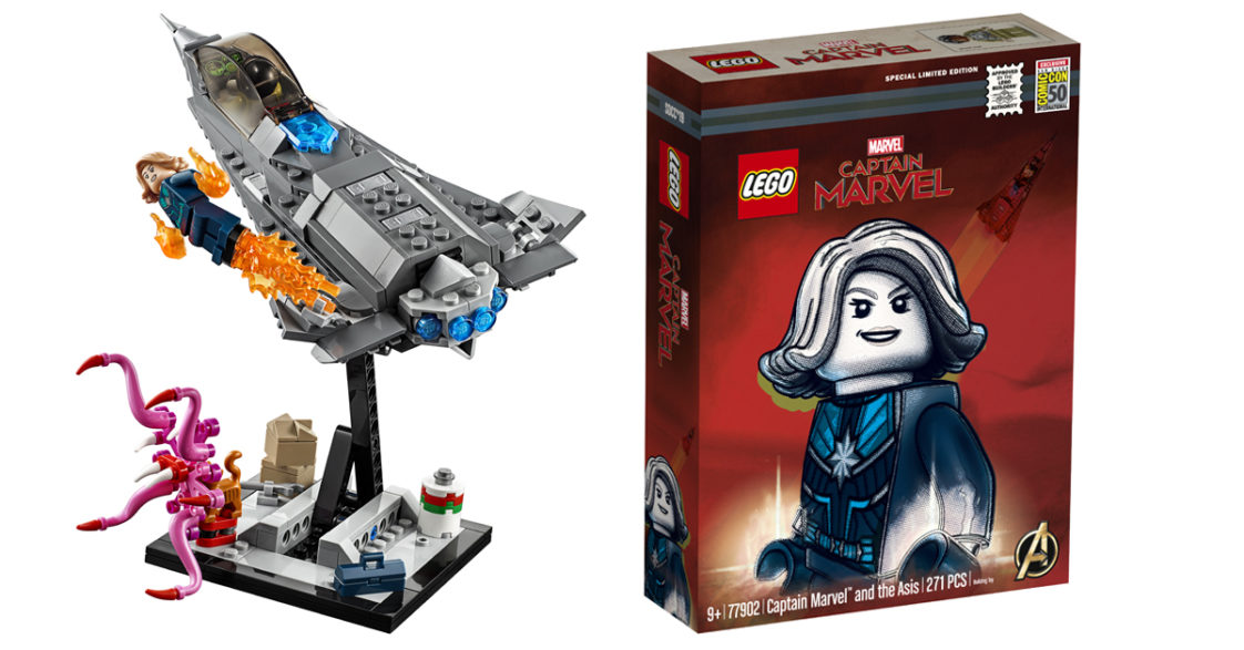 Captain Marvel gets an exclusive San Diego Comic-Con LEGO set - GEEKSPIN