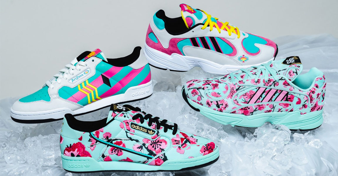 Adidas x AriZona Iced Tea sneakers will be given away for free - GEEKSPIN