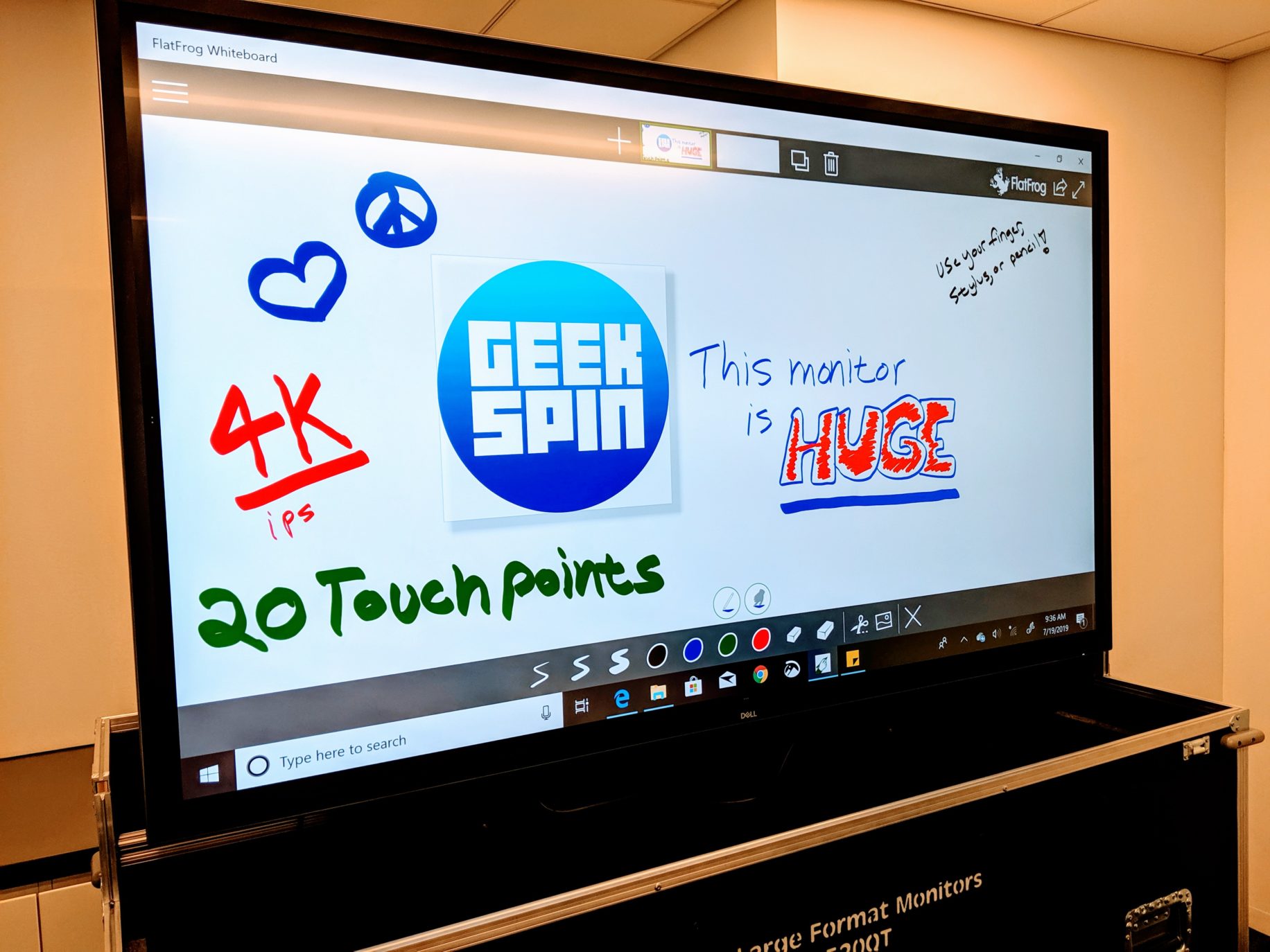 Dell 75 4K Interactive Touch Monitor C7520QT review - GEEKSPIN