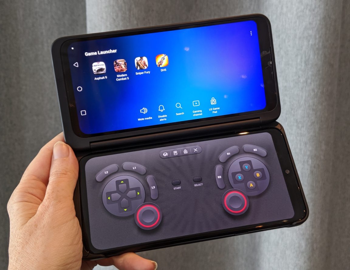 LG's improved Dual Screen for the LG G8X includes a cover OLED display ...