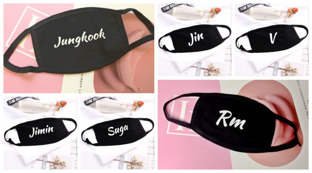 BTS face masks to keep your swag on during the pandemic - GEEKSPIN