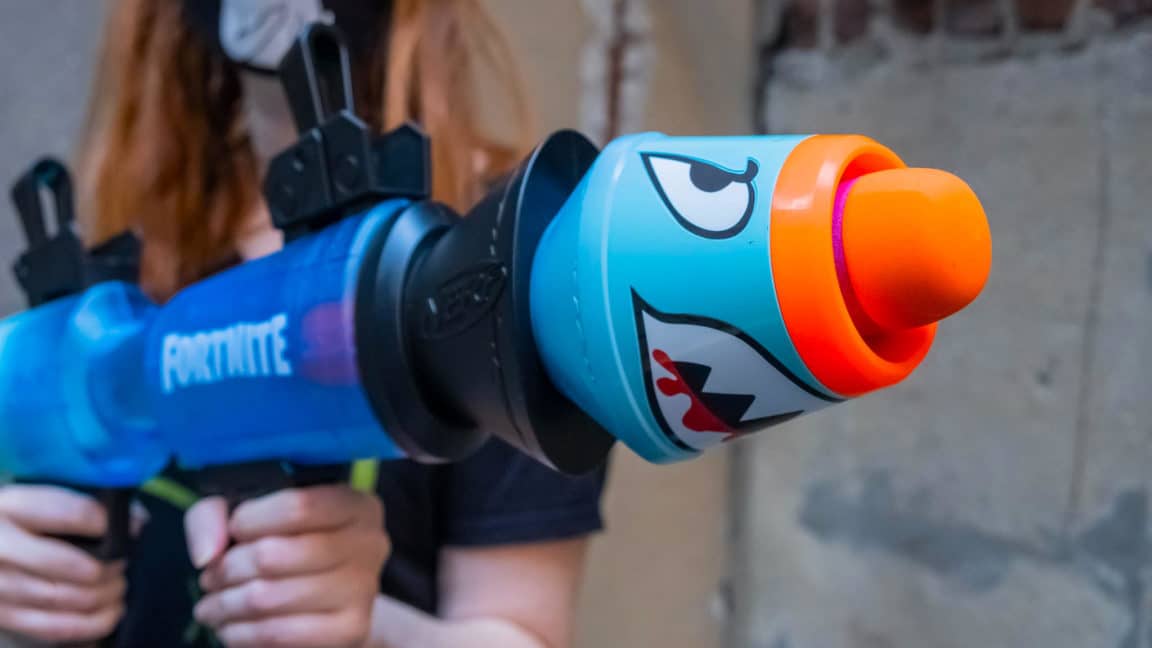 Nerf previews its first Fortnite-inspired blaster - GEEKSPIN