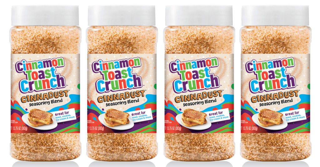 Cinnamon Toast Crunch ‘Cinnadust’ seasoning blend is coming in ...