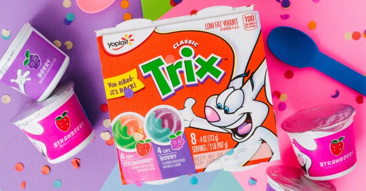 Trix Yogurt returns to store shelves after five-year hiatus