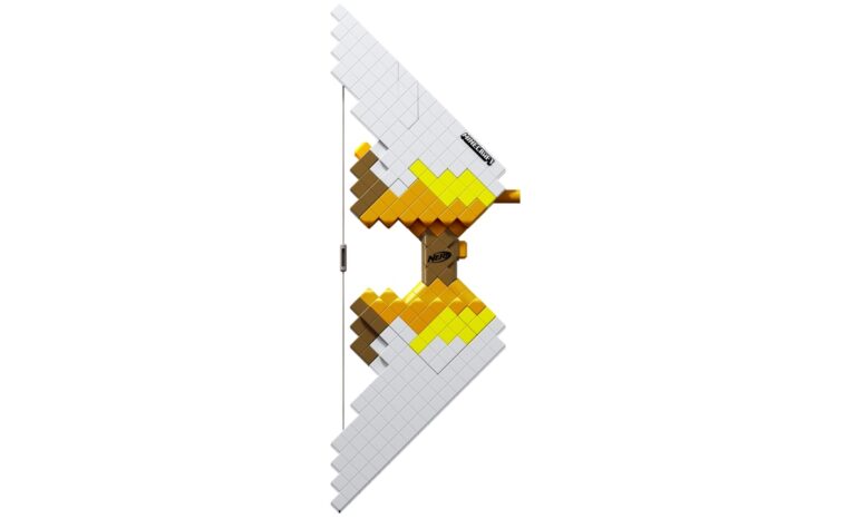 NERF unveils a motorized bow based on Minecraft Dungeons’ Sabrewing