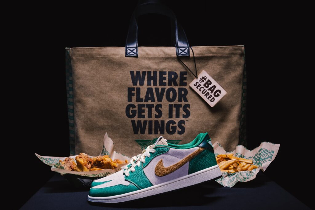 Wingstop is giving away a sneaker inspired by a viral meme