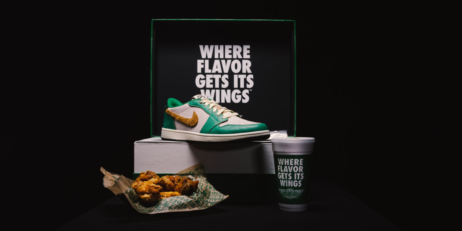 Wingstop is giving away a sneaker inspired by a viral meme