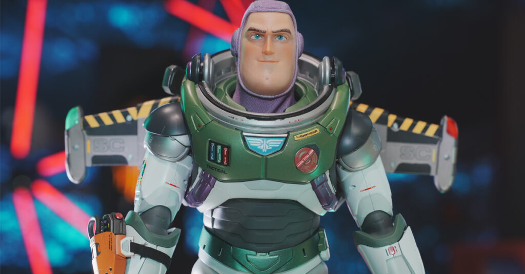 Robot Buzz Lightyear brings the space ranger to life