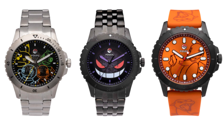 Pokémon and Fossil are making watches together - GEEKSPIN