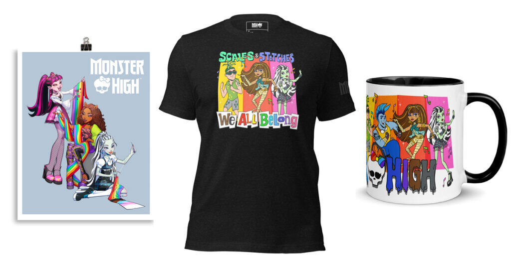 The first Monster High Pride Collection is finally here!