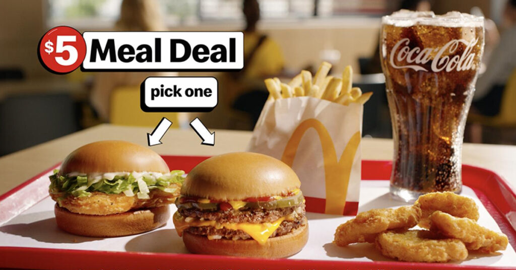 McDonald's Introduces $5 Meal Deal with Free Fries Friday