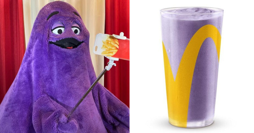 McDonald's Grimace Shake Is Coming to the UK