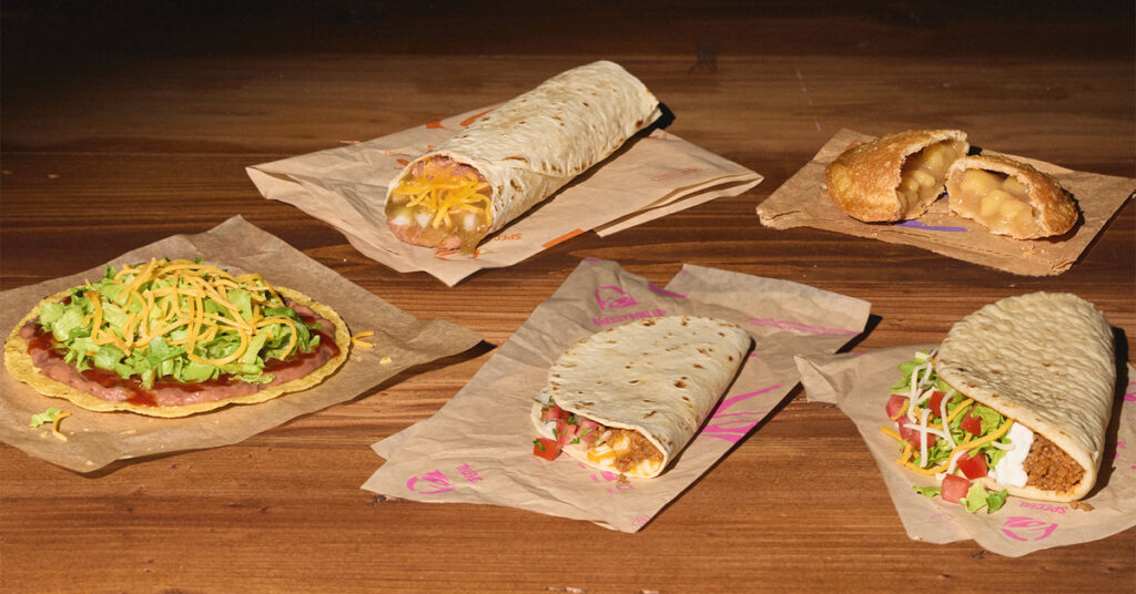 Taco Bell Nostalgic Menu Revives 60s and 70s Classics