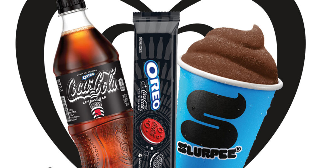 Coca-Cola and Oreo Join Forces for a New 7-Eleven Slurpee
