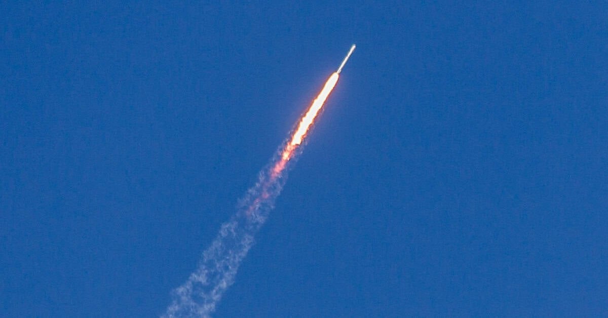 Chinese rocket breaks apart in space close to Starlink